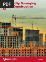 Approved Qualifications for AssocRICS | PDF | Real Estate Appraisal