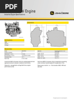 John Deere 6068H Power Unit Manual | PDF | Engines | Turbocharger