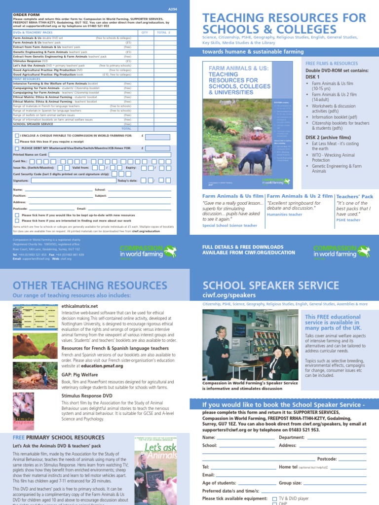 Resource Leaflet Schools v5 | PDF