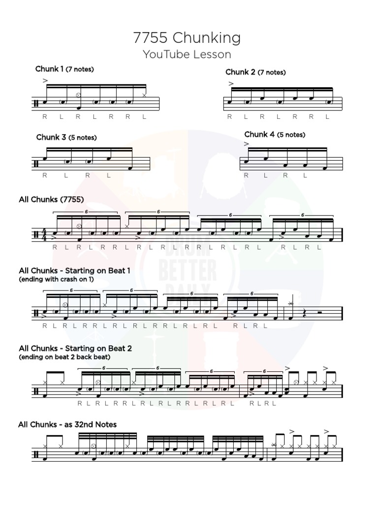7755 Chunking YouTube Lesson | PDF