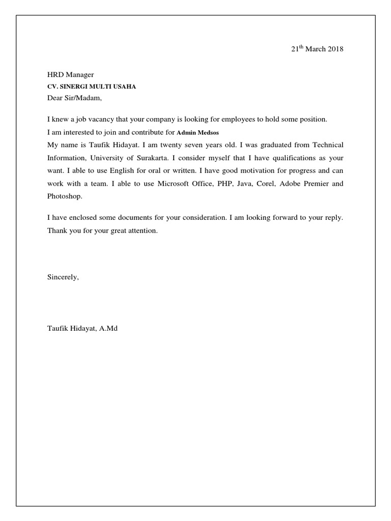 Cv Sinergi Multi Usaha Pdf Microsoft Software