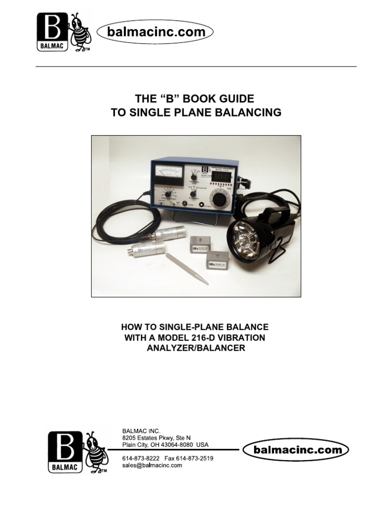 Balancing Balmac | PDF | Weight | Velocity