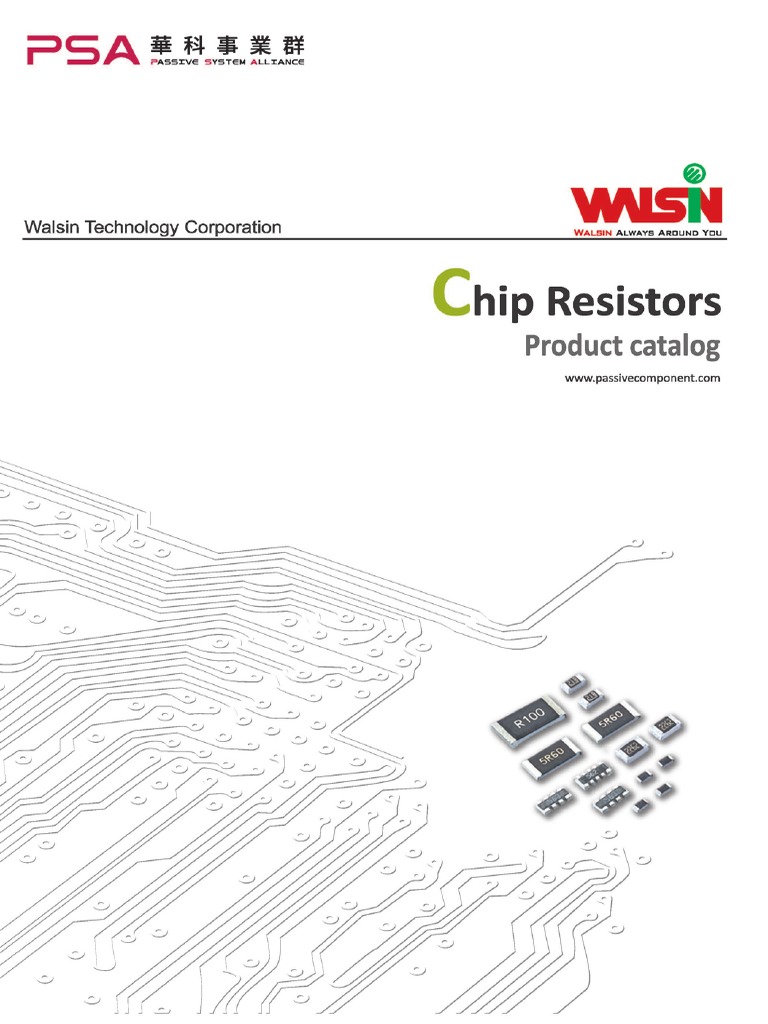 Chip R Catalog | PDF | Resistor | Electrical Components