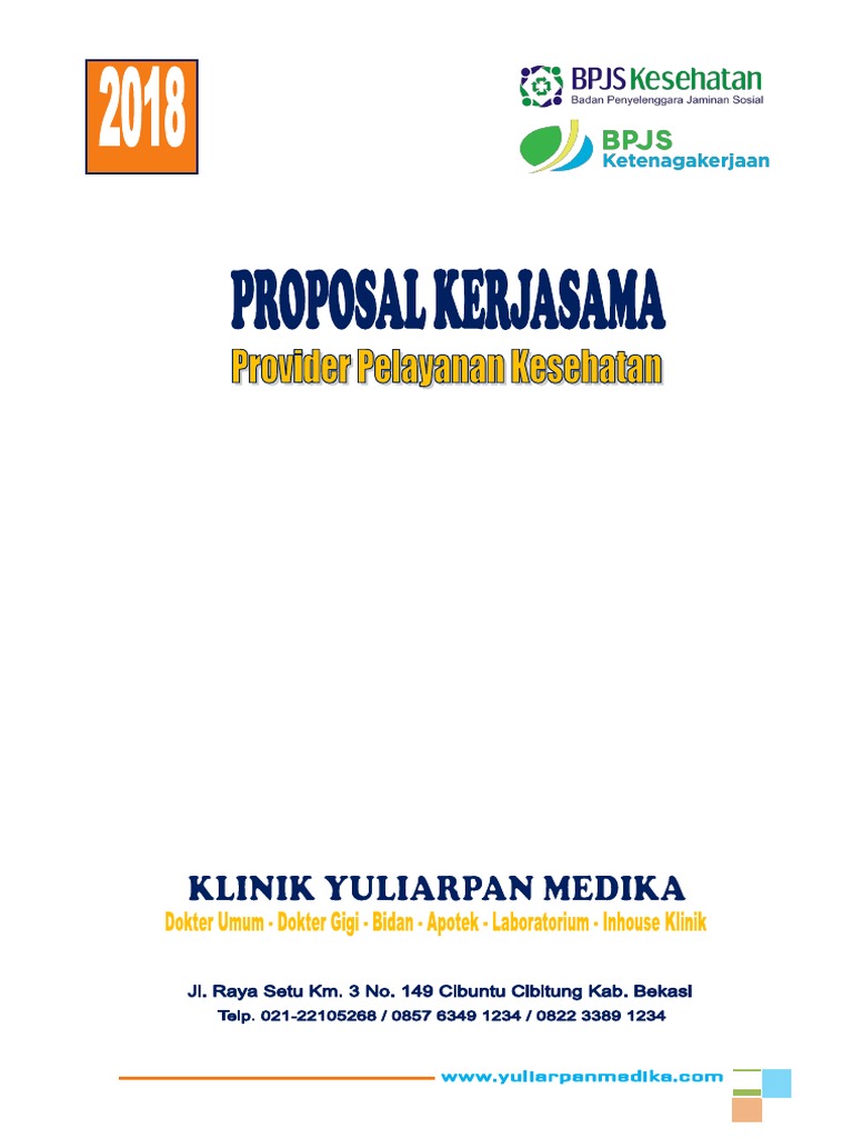 Proposal Kerjasama Klinik Dengan Perusahaan | PDF