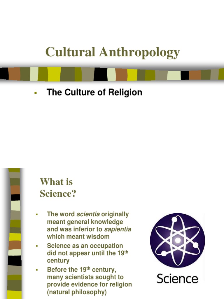Cultural Anthropology: The Culture of Religion | PDF | Science | God