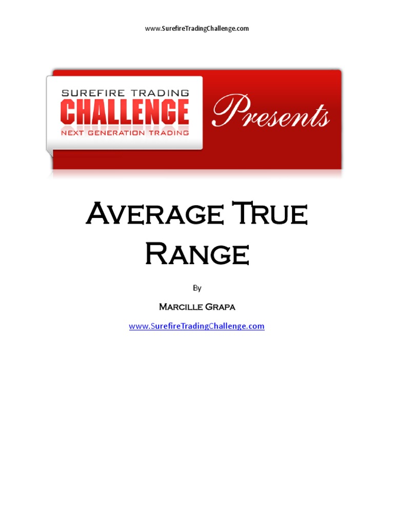 Atr Report | PDF | Algorithmic Trading | Volatility (Finance)