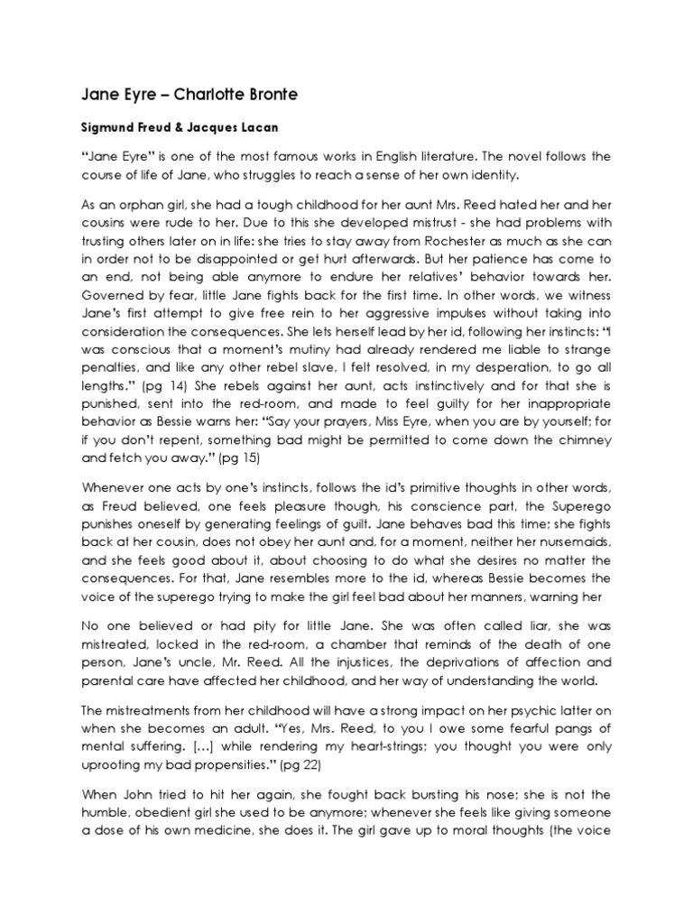 Jane Eyre | PDF | Jane Eyre | Id