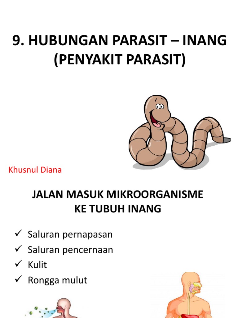 Hubungan Parasit - Inang (Penyakit Parasit) | PDF | Kesehatan Holistik