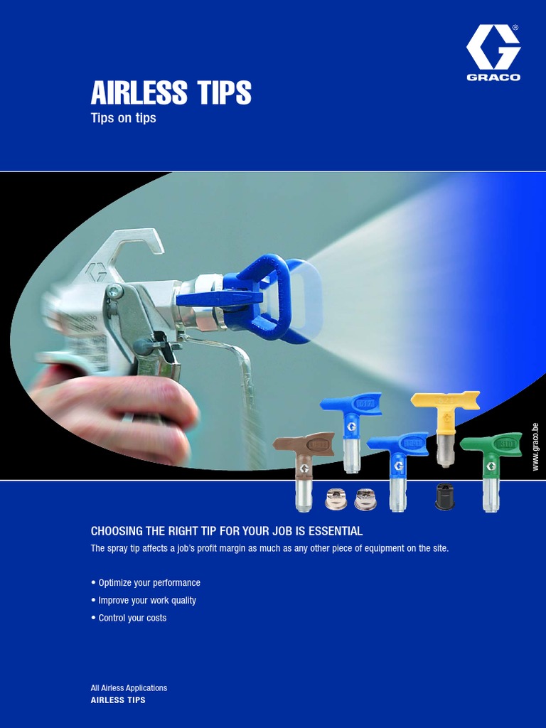 Airless Tip Guide - 0 | PDF | Paint | Wear