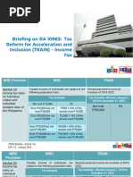 Tax Table For Tax Rates On Individual TRAIN LAW | PDF | Finance & Money ...