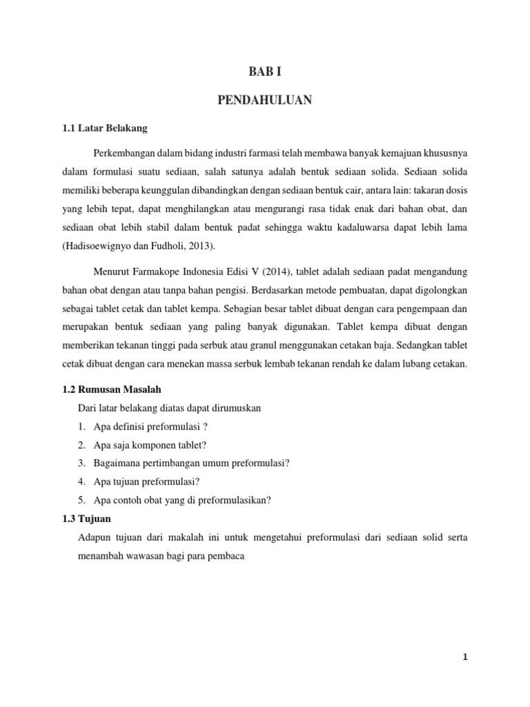 Preformulasi Solid | PDF