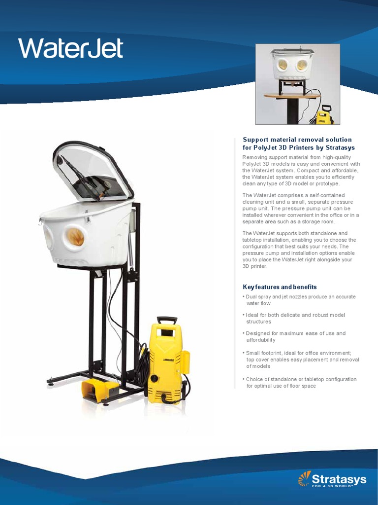 WaterJet Spec Sheet - English Web | PDF | Pump | Water