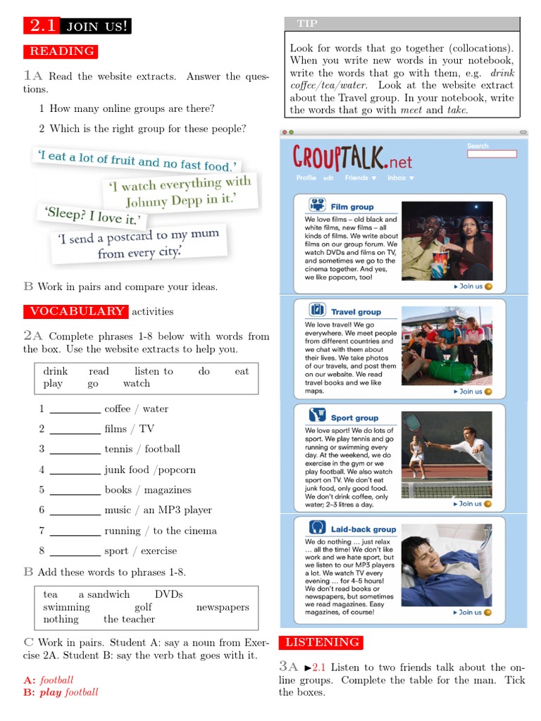 1st English Class Unit 2 | PDF | Question | Morphology