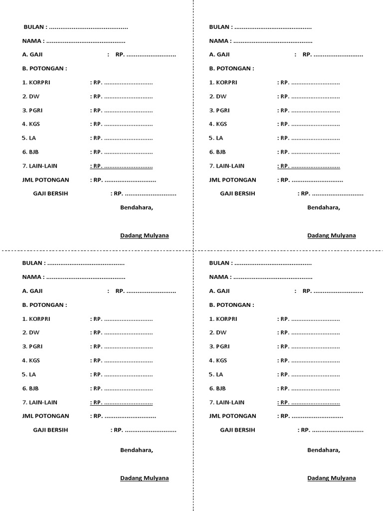 Leger Gaji | PDF | Kajian Bahasa Asing