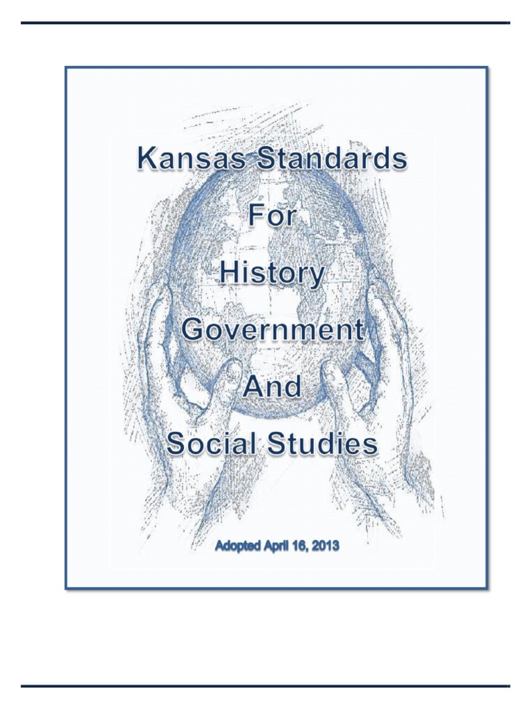 2013 Kansas History Government Social Studies Standards | PDF ...