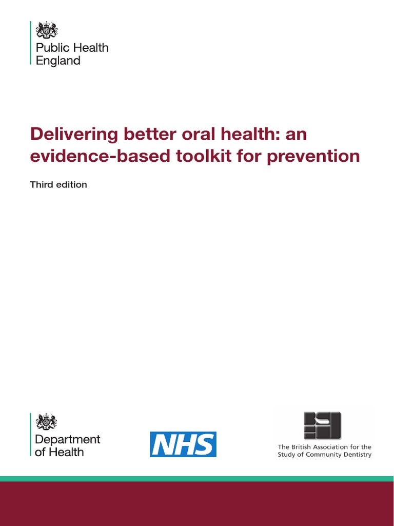 DoH Delivering Better Oral Healnth Toolkit (3rd Ed.) | PDF | Toothbrush ...