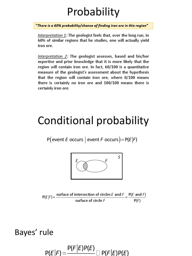 Bayesian Probability - Prof. Jeff Caers, Stanford University | PDF ...