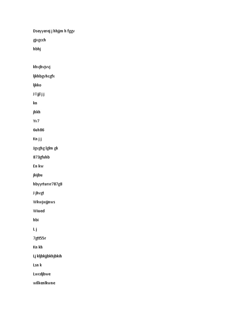 Dseyyerej J HHJJM H FGGV GJVGCCH HBHJ | PDF