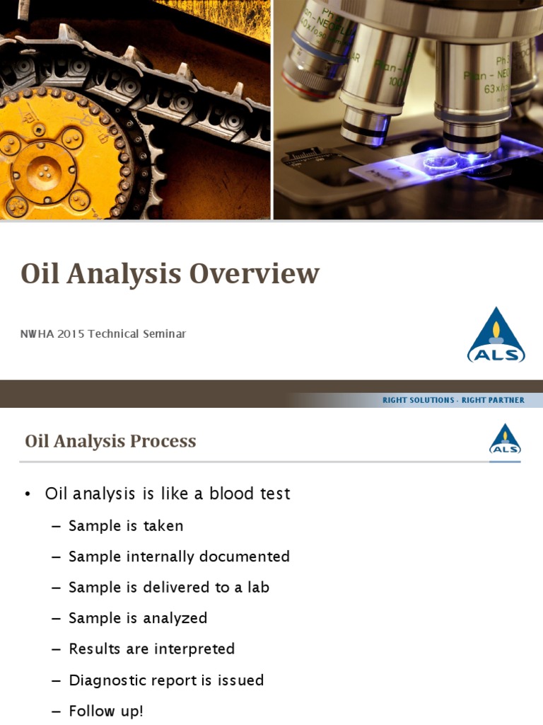 Oil Analysis Overview | PDF | Motor Oil | Viscosity