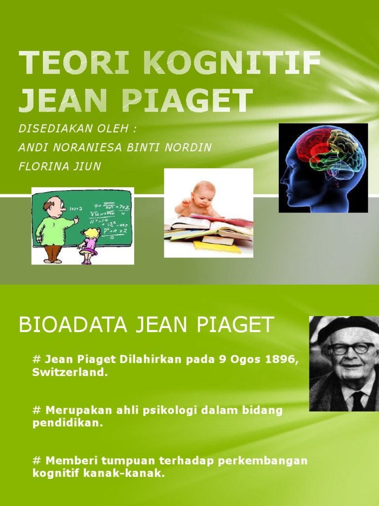 Teori Kognitif Jean Piaget | PDF