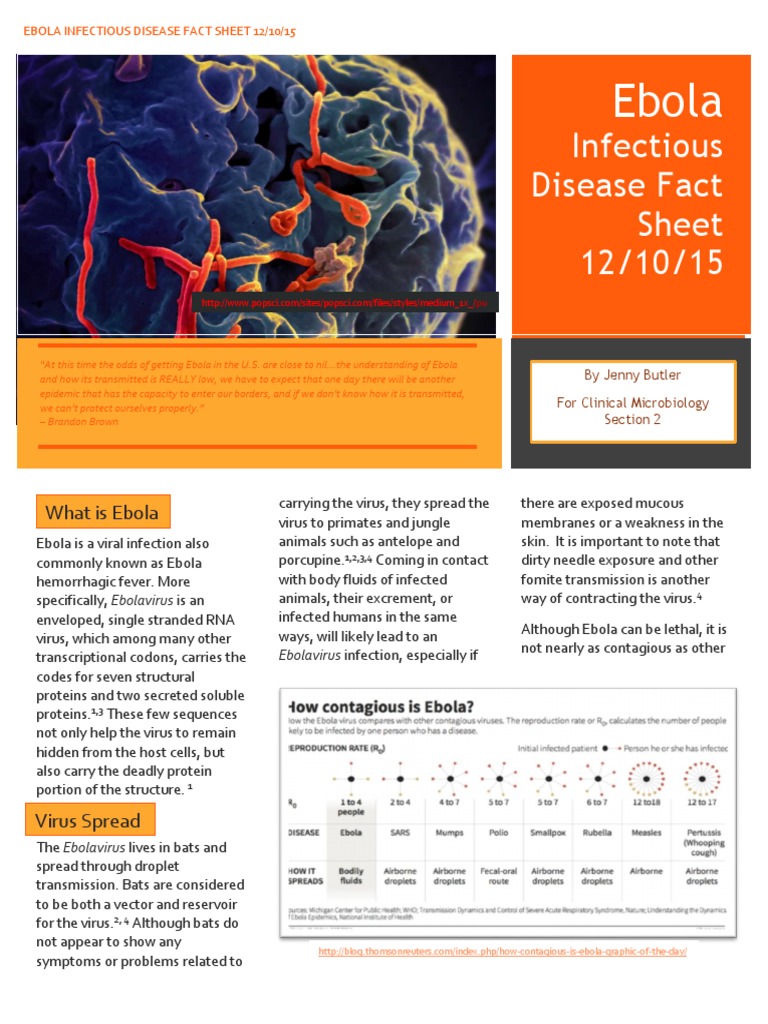 Ebola Fact Sheet 2 | PDF | Ebola Virus Disease | Virus