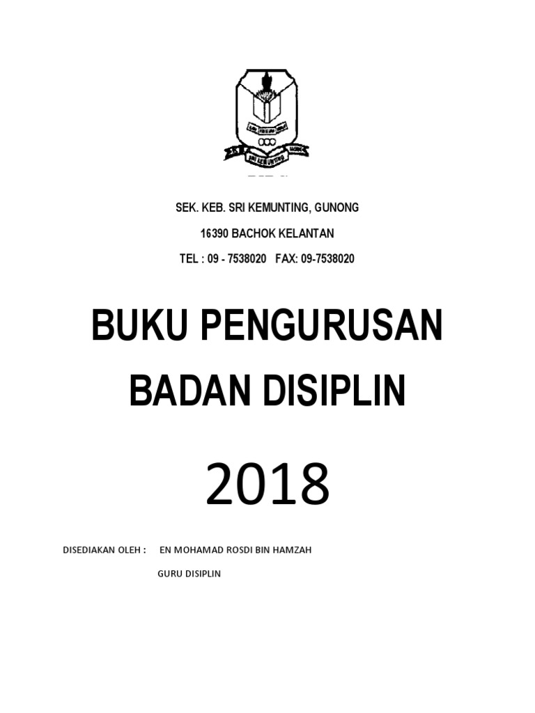 Buku Pengurusan Disiplin 2018 | PDF