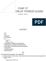 Thyroid Status Examination OSCE Checklist Geeky Medics | PDF | Thyroid ...