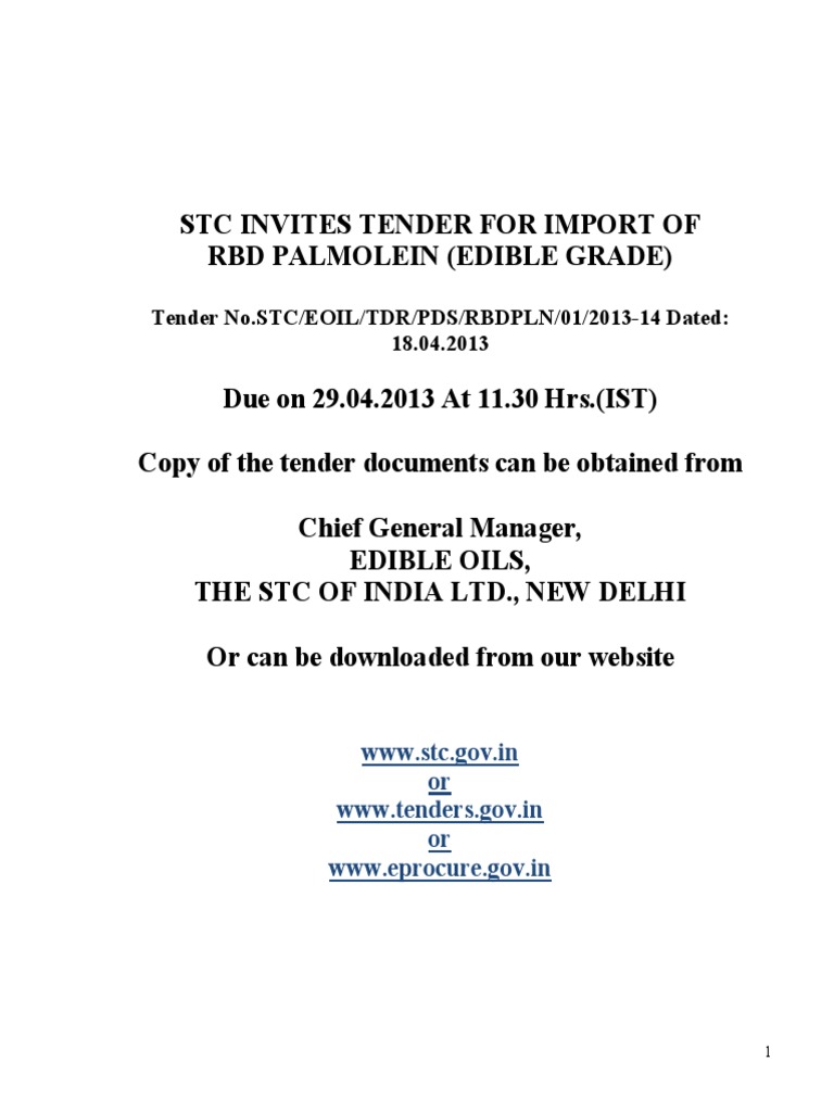 View Tend | PDF | Letter Of Credit | Offer And Acceptance
