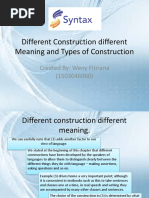 The Five Sentence Structures (SV, SVC, SVO, SVOO, SVOC) | PDF | English ...