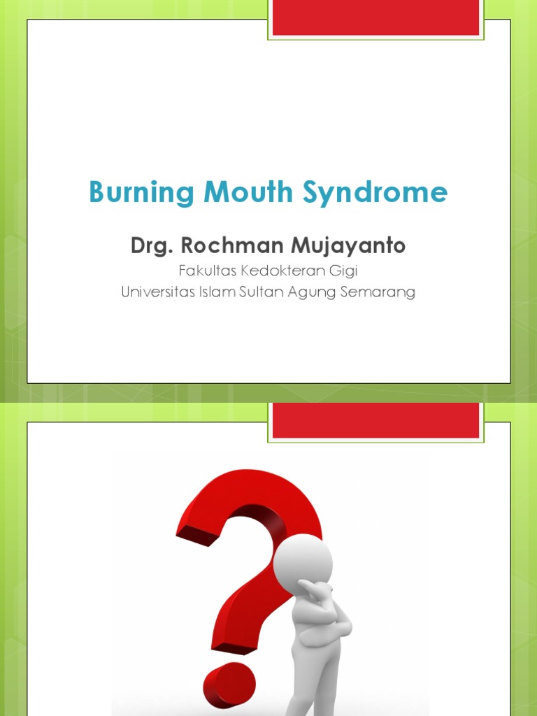 Burning Mouth Syndrome: An Overview of Etiology, Symptoms, Diagnosis ...