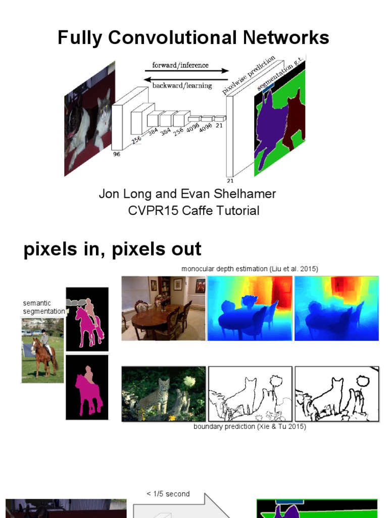 Fully Convolutional Networks Overview | PDF | Image Segmentation ...