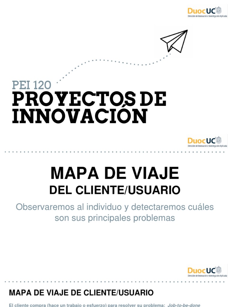 Mapa de Viaje | PDF | Innovación | Mapa