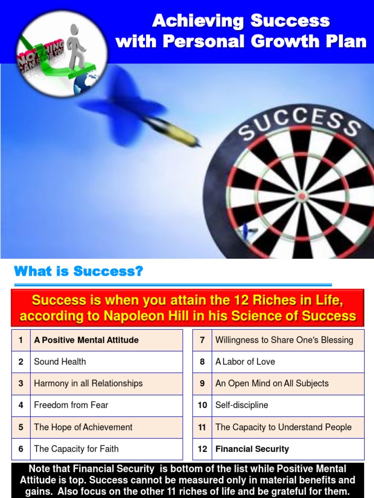 Personal Growth Plan | PDF | Goal | Personal Development