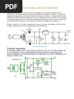Diagrama Fuente Conmutada Con UC3842 8 Pines | PDF