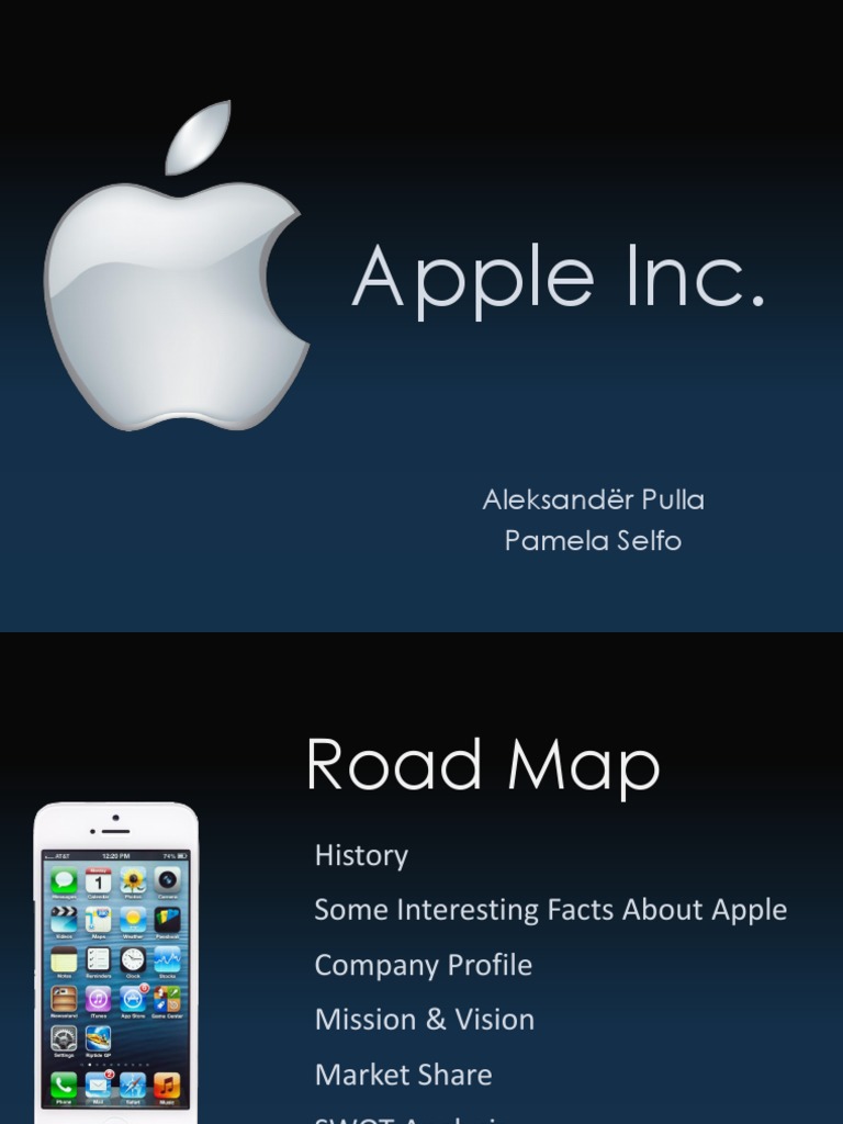 Apple Presentation (Alex) | PDF | Apple Inc. | I Phone