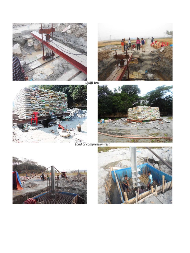 Uplift Test: Load or Compression Test | PDF