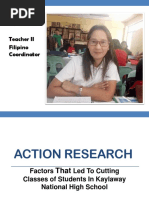 Understanding Class Cutting in Schools | PDF | Reinforcement | Action ...