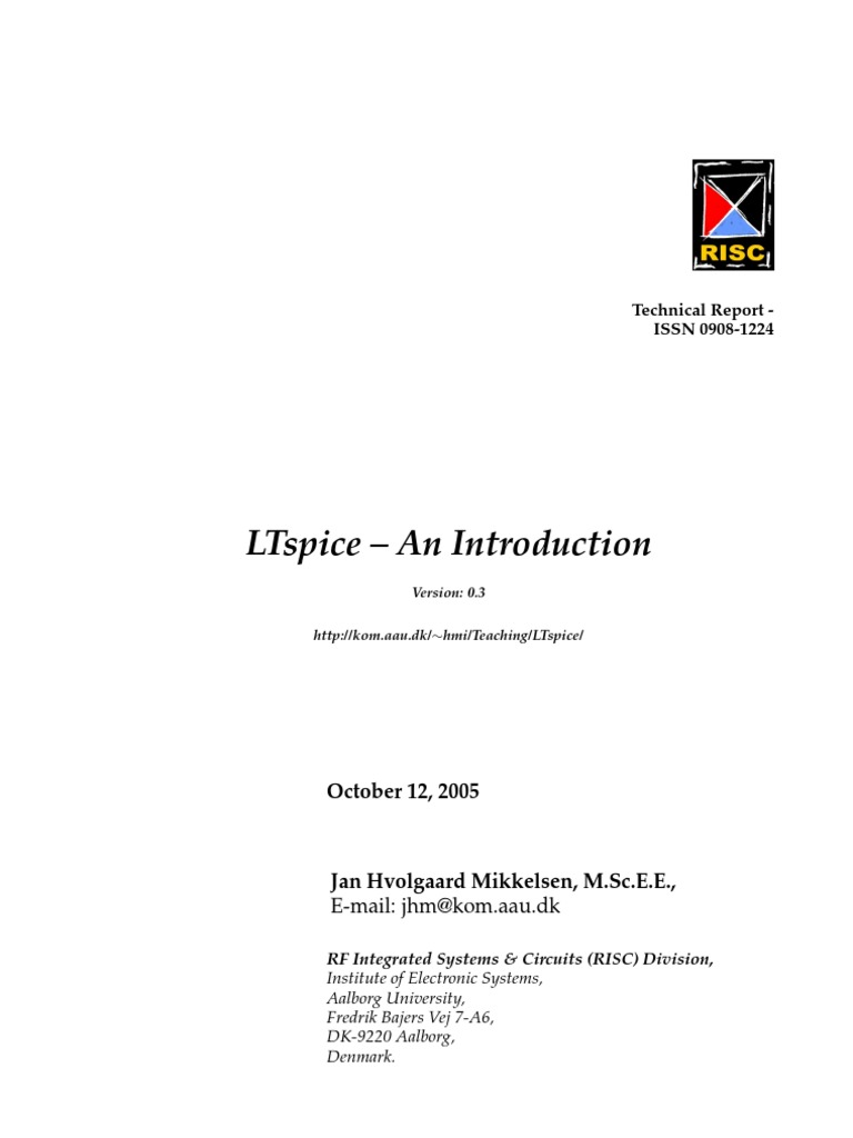 LTspice Guide | PDF | Spice | Electrical Network