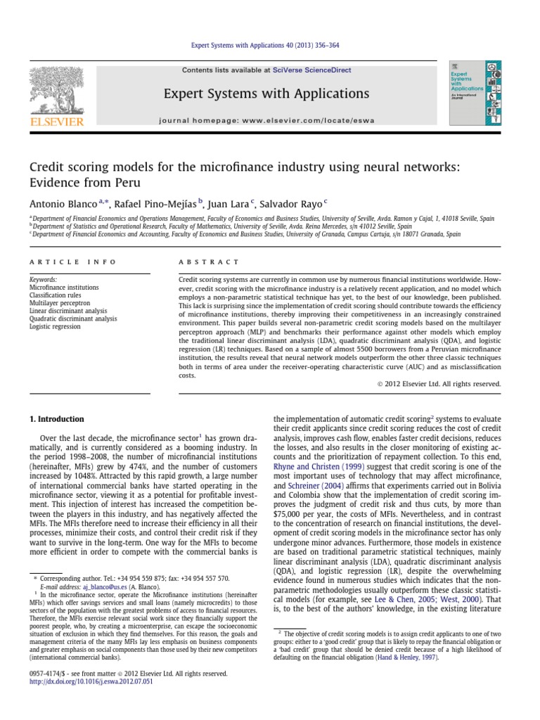 Cretid Scoring - Neuronal Networks | PDF | Artificial Neural Network | Logistic Regression