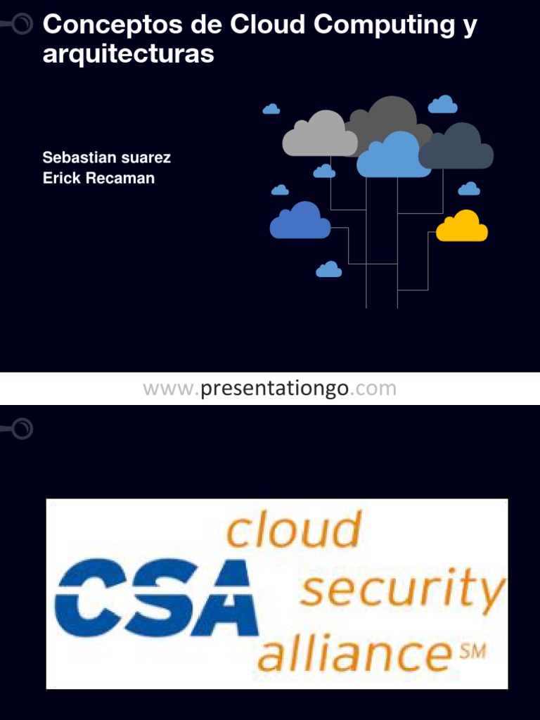 Presentacion Cloud Computing | PDF | Computación en la nube | Informática