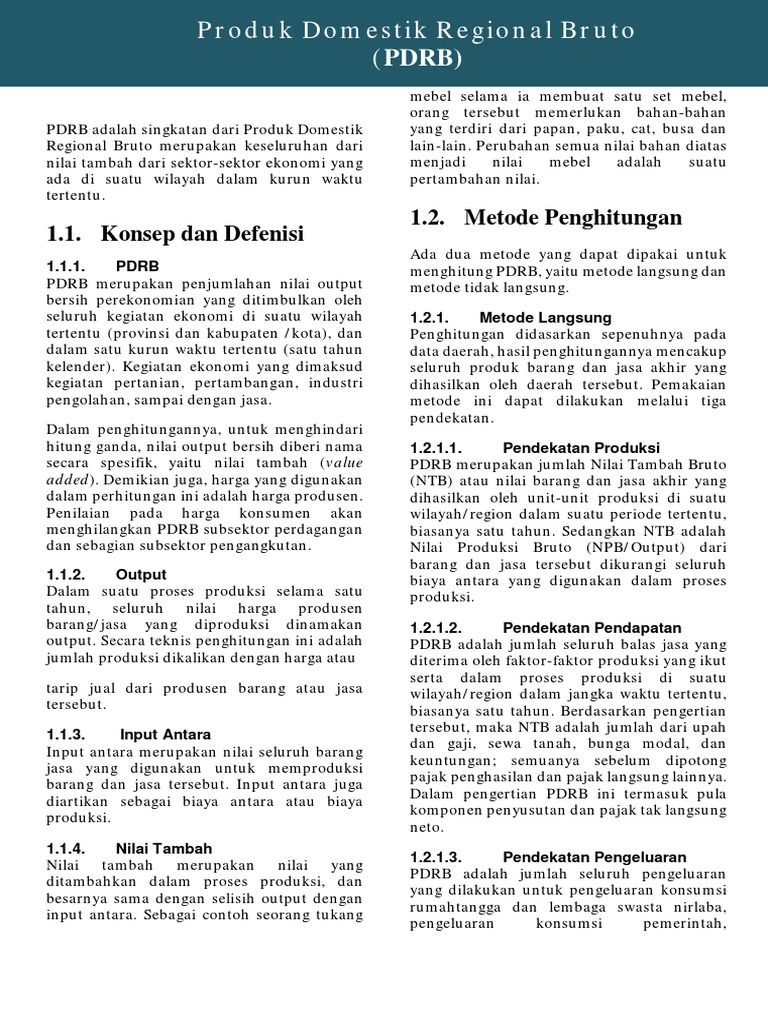 Sumber PDRB | PDF