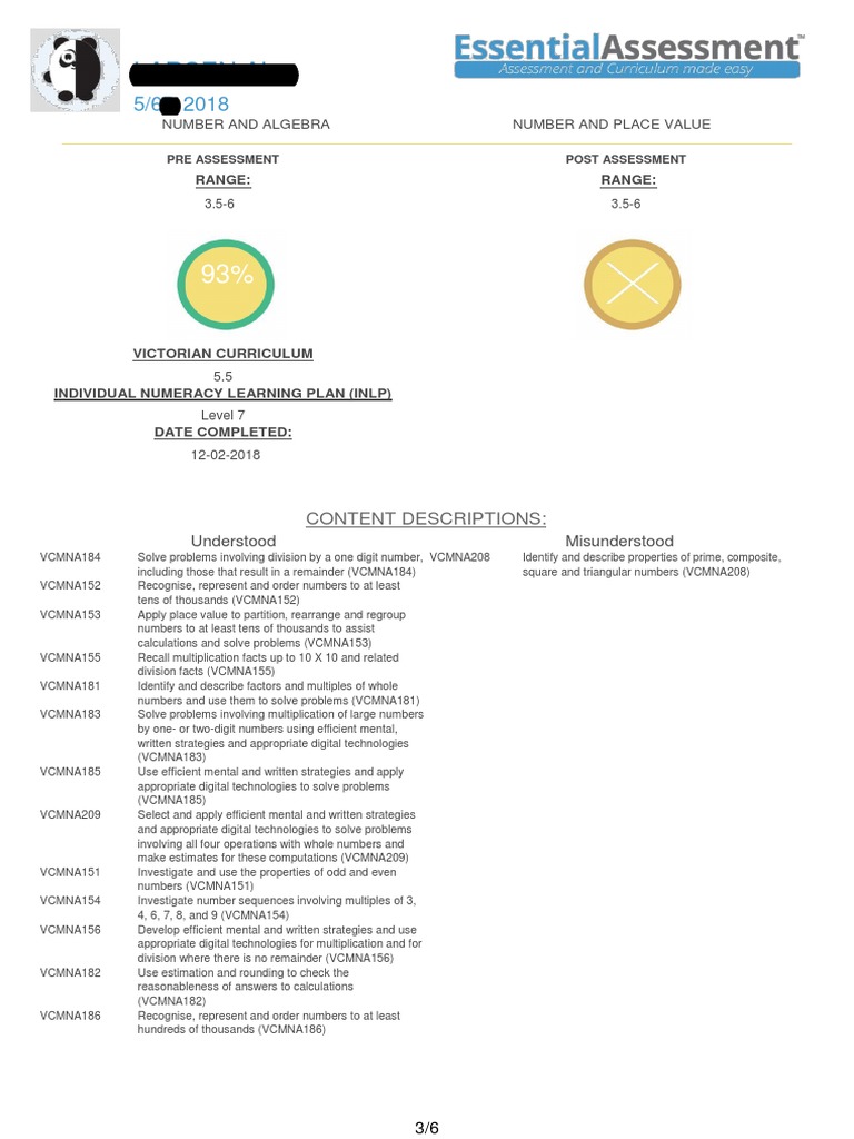 Essential Assessment | PDF | Integer | Numbers