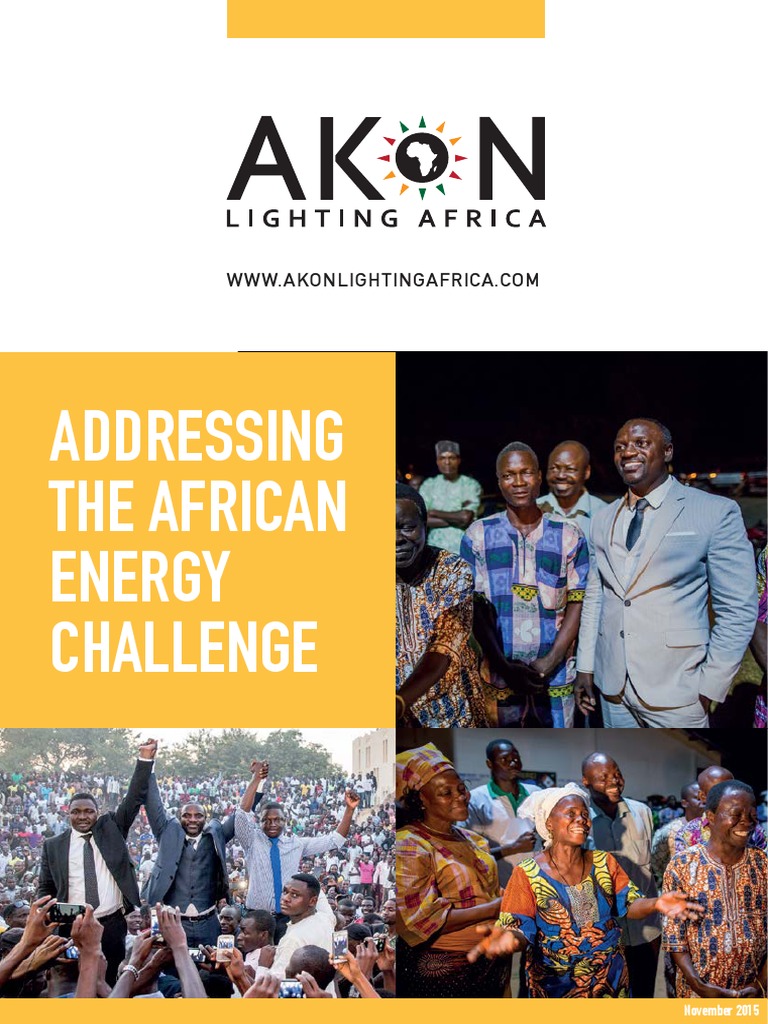 Akon Lighting Africa: Empowering Energy Access | PDF | Sustainability ...