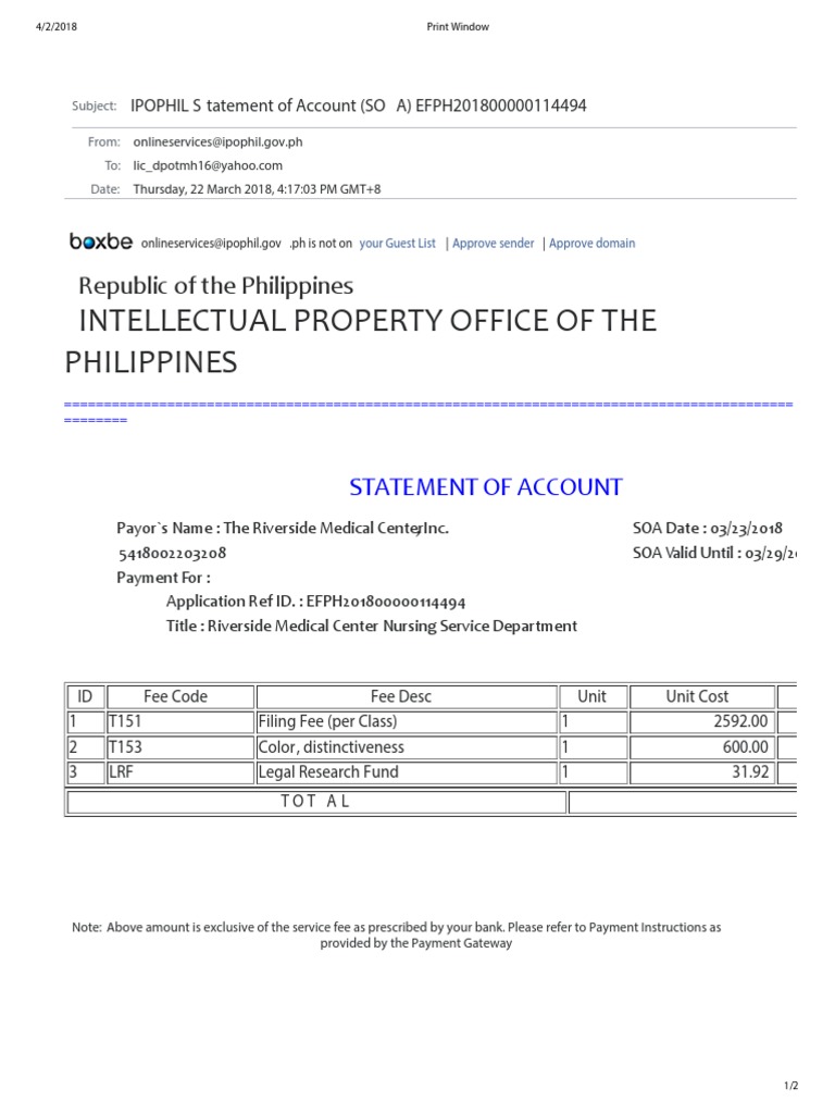 Intellectual Property Office of The Philippines | PDF | Business