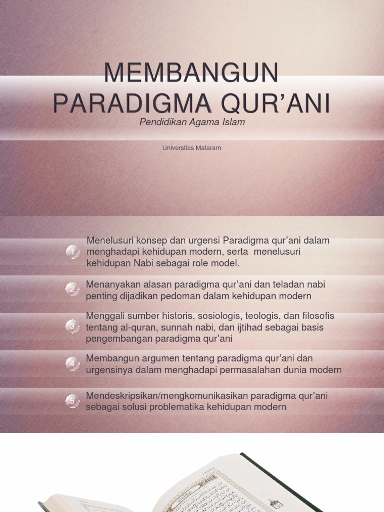 Bab IV Bagaimana Membangun Paradigma Qurani | PDF | Sains & Matematika