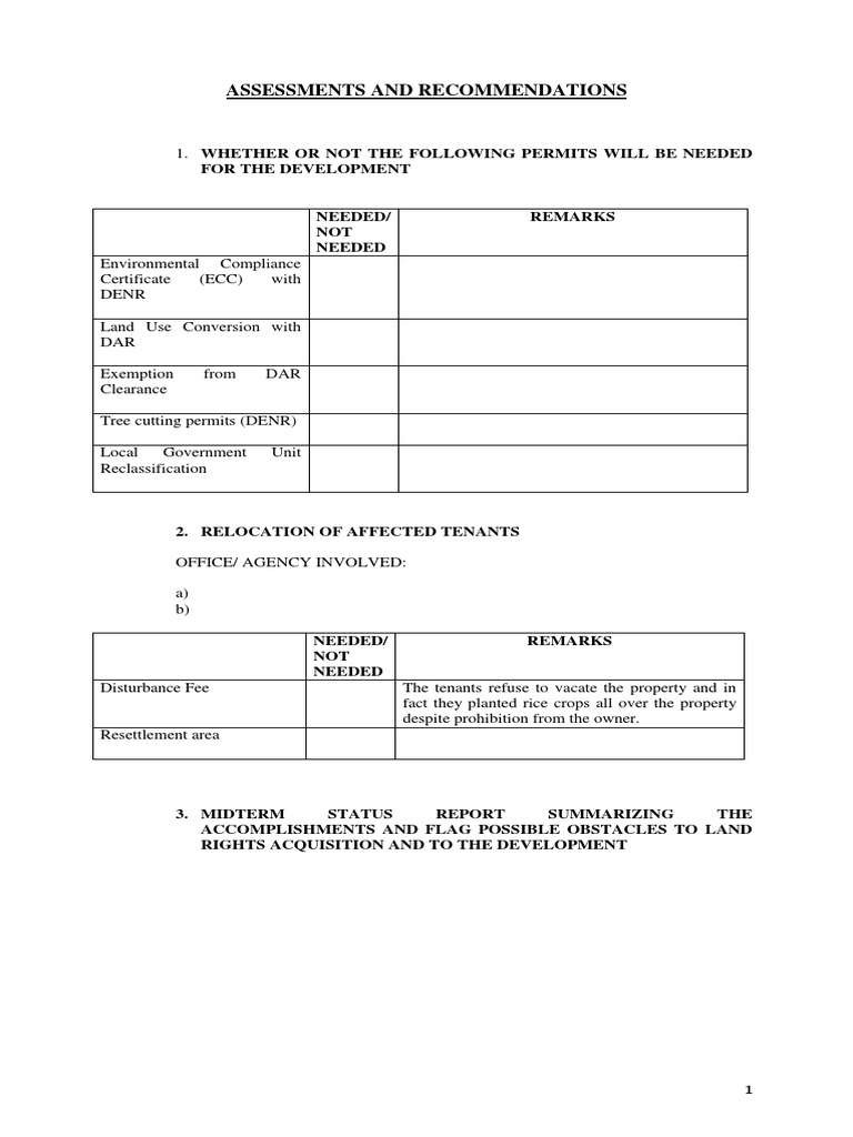 Permit Requirements, Tenant Relocation Considerations, and Legal ...