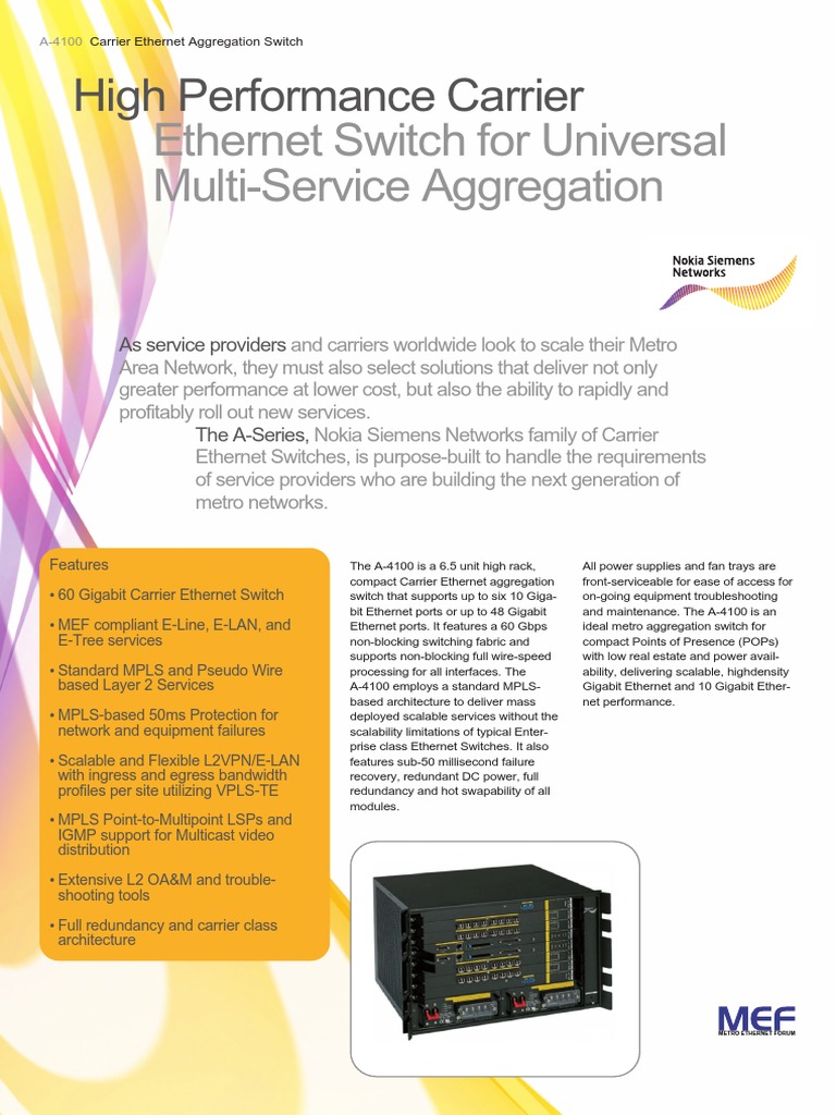 A 4100 | PDF | Ethernet | Computer Network