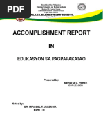 Narrative Report - Filipino Values MOnth 2024 | PDF