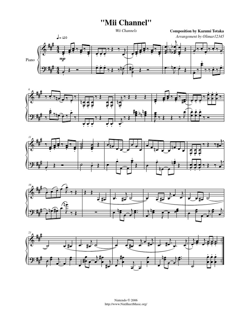 Wii Channels - Mii Channel PDF | PDF | Jeux Nintendo | Gameplay de jeux ...