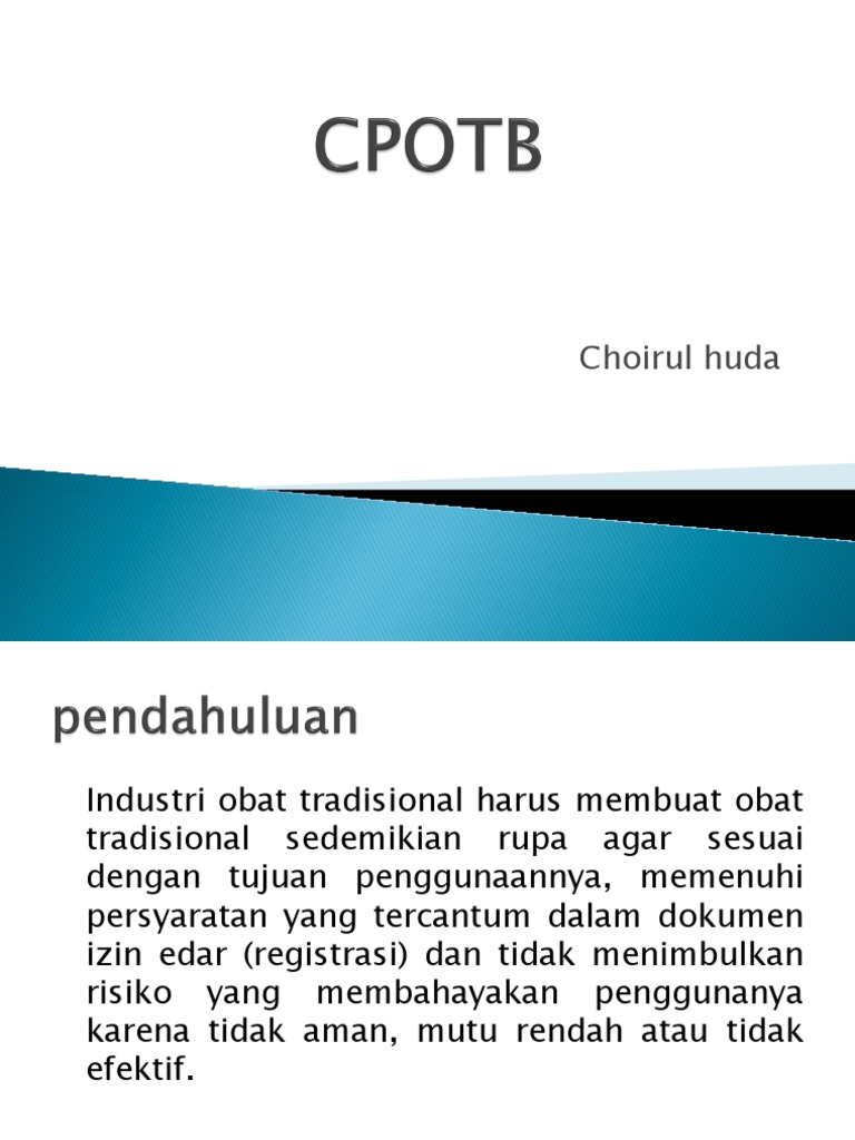 Cpotb 1 | PDF
